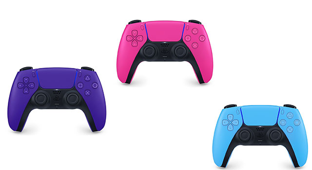 Novas cores do DualSense para PS5 - TecnoInforme