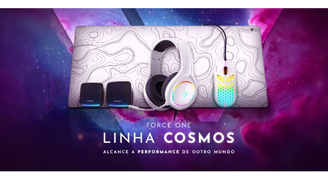 Force One amplia linhas de periféricos gamers premiuns