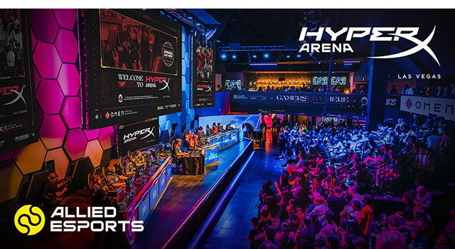 HyperX e Allied Esports renovam acordo da HyperX Arena