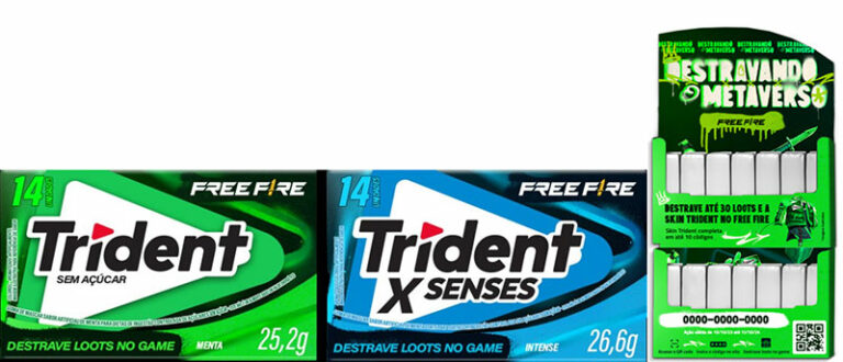 Trident e Free Fire juntos na campanha "Destrave o Game" - TecnoInforme
