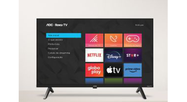AOC anuncia nova linha de TV com sistema operacional Roku - TecnoInforme