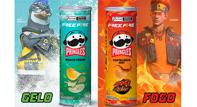 Pringles lança edições limitadas inspiradas no Free Fire - TecnoInforme